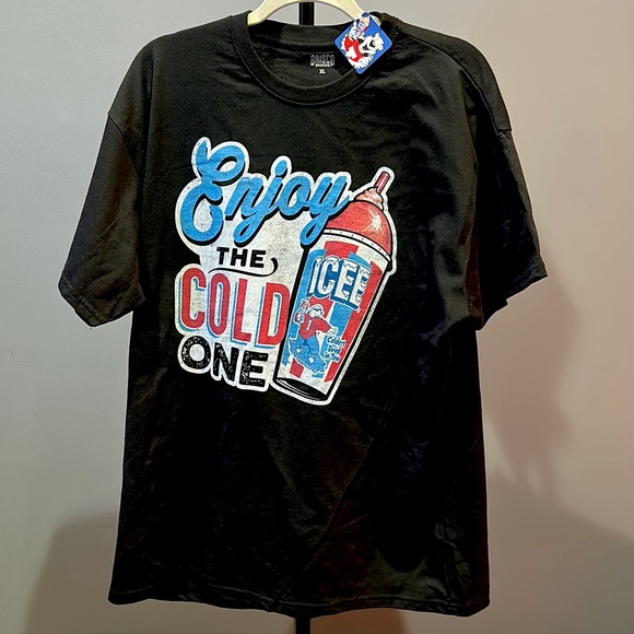 icee | Shirts | New Retro Icee Enjoy A Cold One Graphic Tshirt | Poshmark